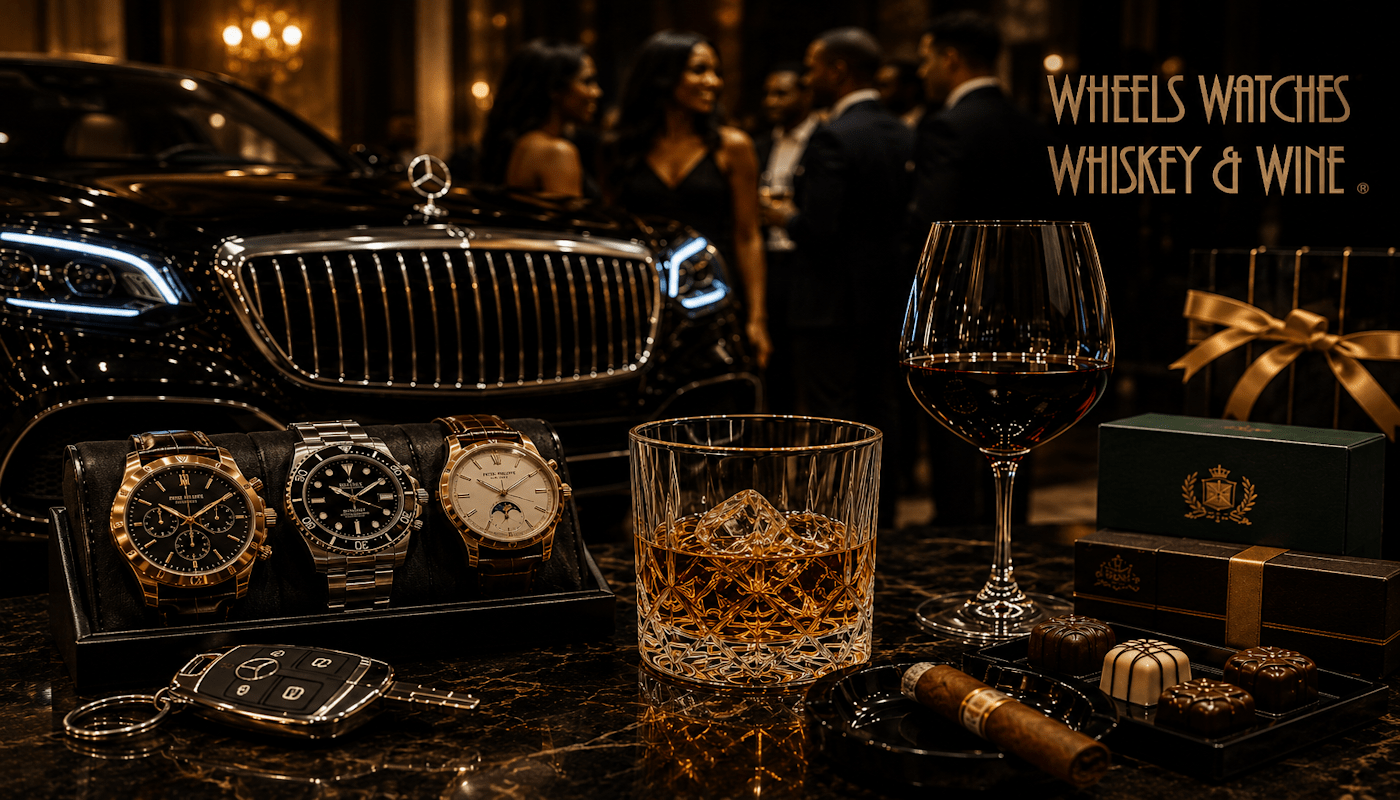 Wheels-Watches-Whiskey- Mercedes Benz of Orlando | Festivals of Speed